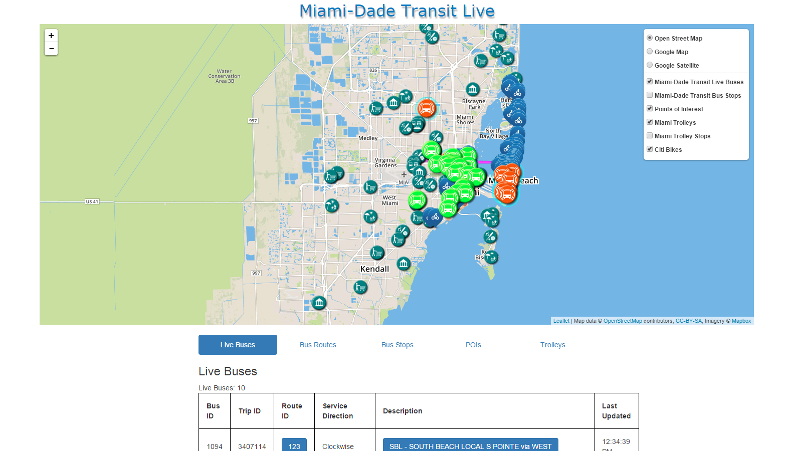 GitHub - qtrandev/LeafletTransit: LeafletJS app showing Miami-Dade ... GitHub - qtrandev/LeafletTransit: LeafletJS app showing Miami-Dade ...